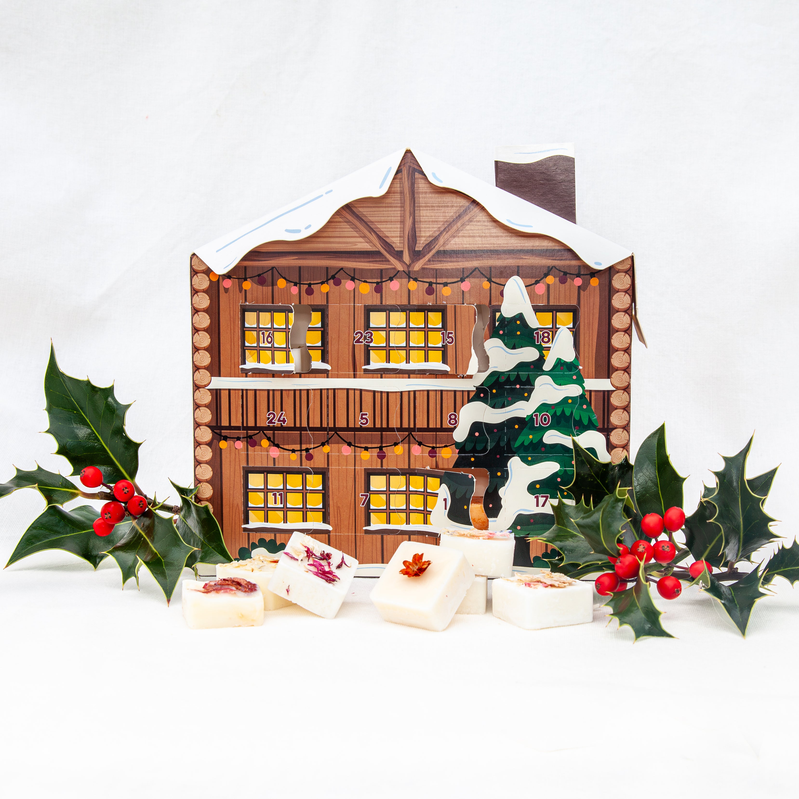 The Forest Lodge Advent Calendar – 24 Pure Essential Oil Wax Melts ...